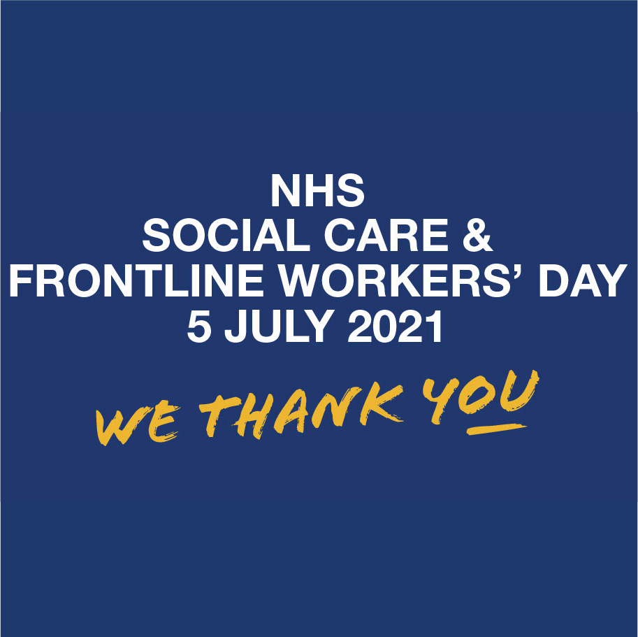 NHS, Social Care & Frontline Workers’ Day 5th July 2021 – CCCBR